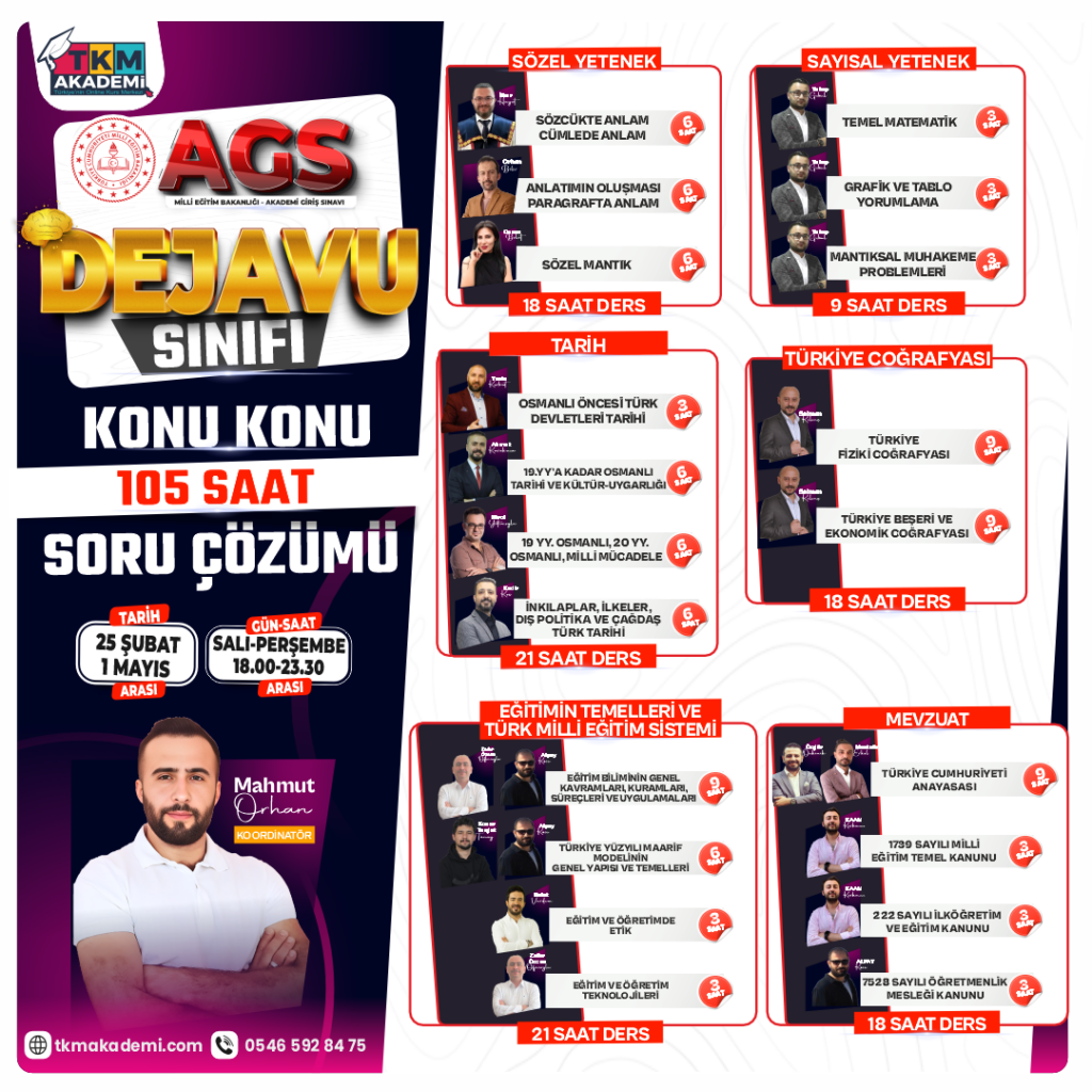 2025 AGS Kampları – TKM Akademi