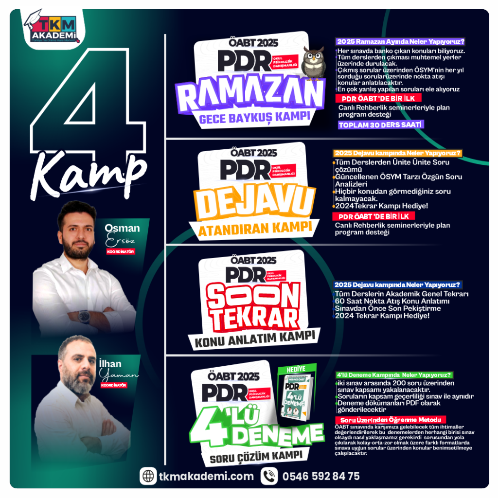 2025 Kamplar – TKM Akademi